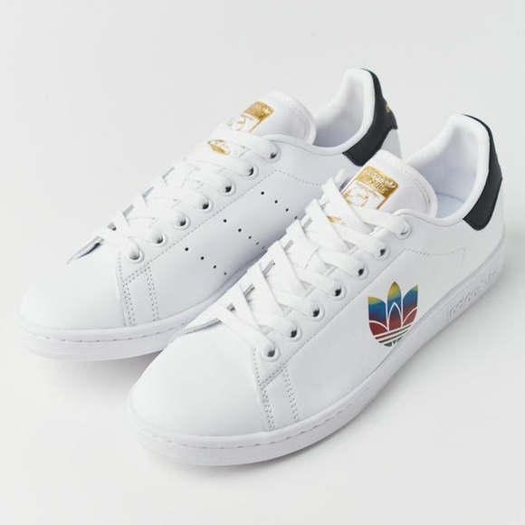 adidas | Shoes | New In Box Adidas Stan Smith Trefoil 3d Metallic Logo ...